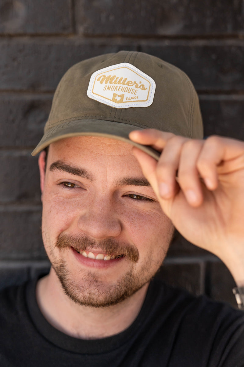 Miller’s Olive Patch Hat – Miller's Smokehouse